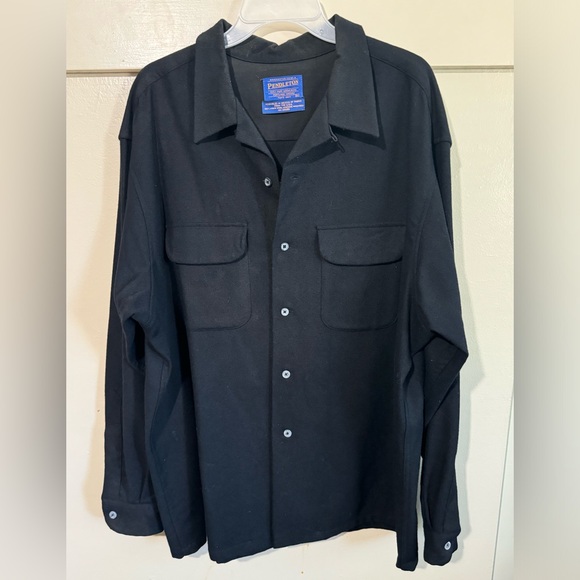 Pendleton | Jackets & Coats | Black Pendleton Button Up Xl | Poshmark